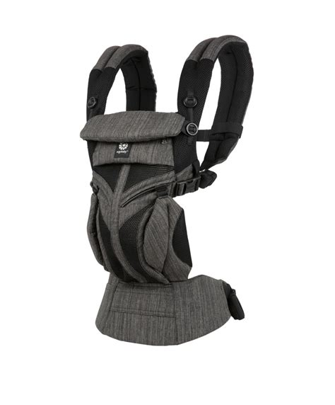 Ergobaby Omni 360 Cool Air Mesh Baby Carrier - Black Tweed - KIDDY.ID