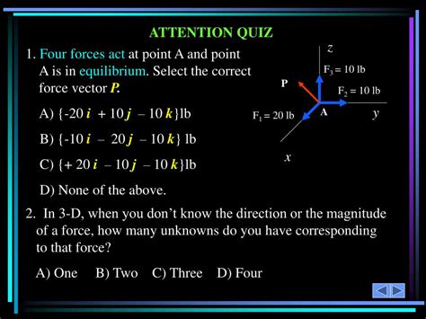Ppt 3 4 Three Dimensional Force Systems Powerpoint Presentation Free Download Id 5640449