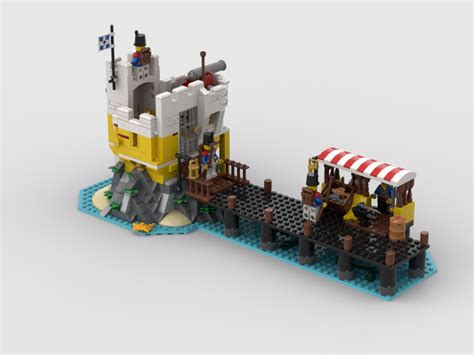 Lego Moc Imperial Tower Dock By Rubenv Rebrickable Build With Lego