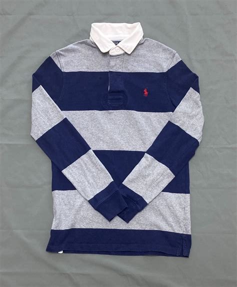 ⭐폴로 랄프로렌 긴팔 카라티 티셔츠 S 줄무늬 ⭐ 헬로마켓