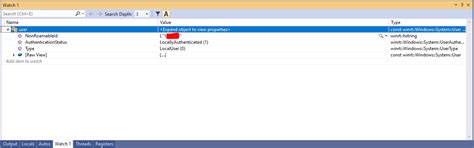 VSIX Debug Visualizer Fails For Enum Properties In Watch 1 Tab Issue
