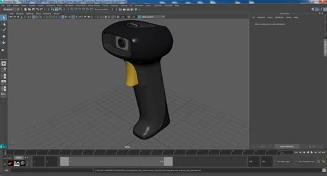 2d Scanning Barcode Scanner 3d Model 19 3ds Blend C4d Fbx Max Ma Lxo Obj Free3d