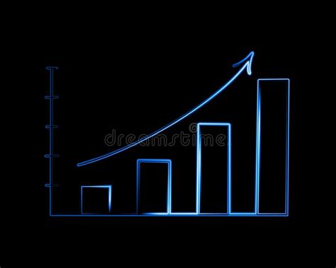 Achieving Financial Success Over A Period Of Time Stock Vector Illustration Of Graph Finance