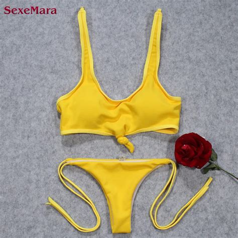 Buy Sexemara 2018 New Arrival Women Knotted Padded