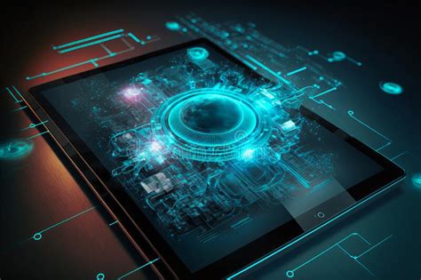 Artificial Intelligence Digital Tablet Generative Ai Stock