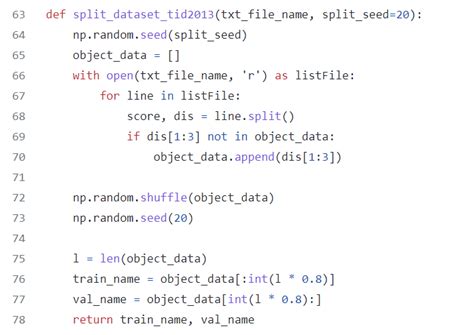 Question About Dataset Partition Issue 7 IIGROUP MANIQA GitHub