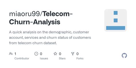 Github Miaoru99 Telecom Churn Analysis A Quick Analysis On The Demographic Customer Account