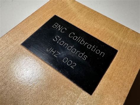 Bnc Calibration Standards Jhz 002 Gebraucht In Boswil Für Chf 50 Mit Lieferung Auf Ricardo Bnc Calibration Standards Jhz 002 Gebraucht In Boswil Für Chf 50 Mit Lieferung Auf Ricardo