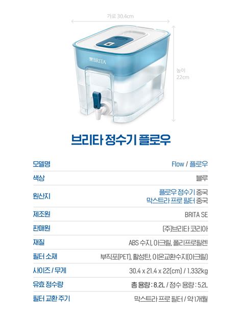 브리타 정수기 And 정수기 필터 모음전