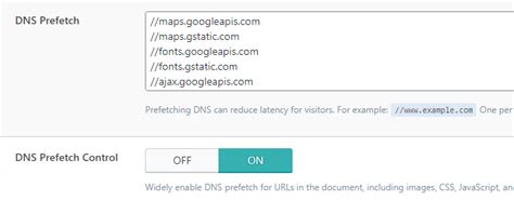 How To Add Dns Prefetch Hints To Wordpress With List