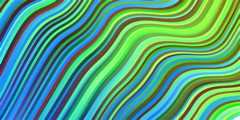 Dark Multicolor Vector Background With Bows Colorful Abstract Illustration With Gradient Curves