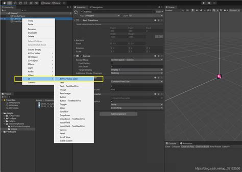 Unity Mediaplayer Csdn博客