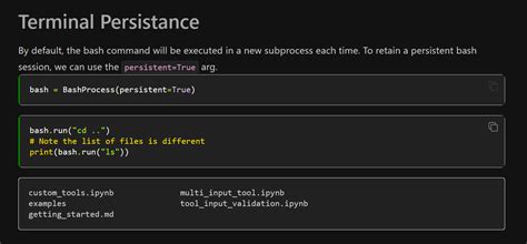 No Persistent True Tag Issue 3641 Langchain Ai Langchain GitHub