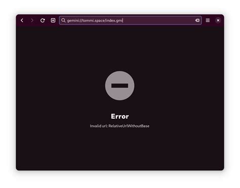 Error Invalid Url Relativeurlwithoutbase · Issue 26 · Yunohost Appsgemservynh · Github