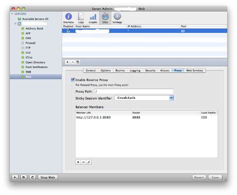 Crush8wiki Reverse Proxy Apache