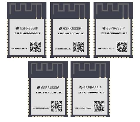 Espressif Esp32 Wroom 32e 4m 32mbit Flash Wifi Bluetooth Module Pack