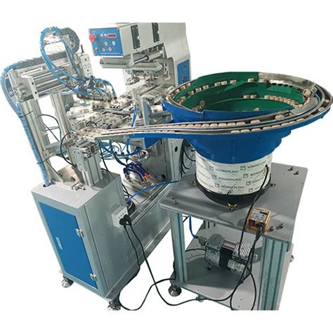 모자에 완전 자동 패드 인쇄 기계