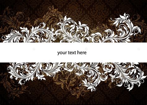 Vector Vintage Floral Background Elegant Plant Art Background Image For Free Download