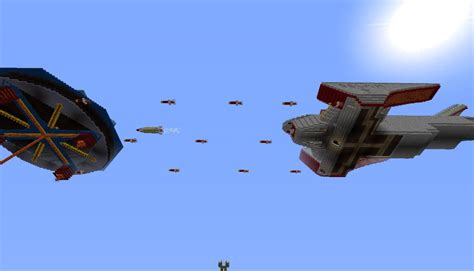 Ufo Vs Spaceship Minecraft Map