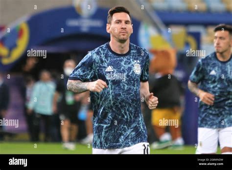 Lionel Messi Of Argentina During The Copa America 2021 Final Football