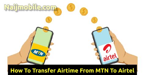 How To Transfer Airtime From MTN To Airtel