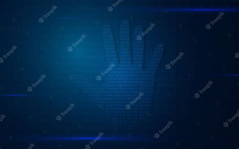 Premium Vector High Protection And Cyber Security On Code Digital