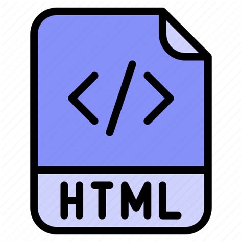 Digital Extension File Format Html Icon