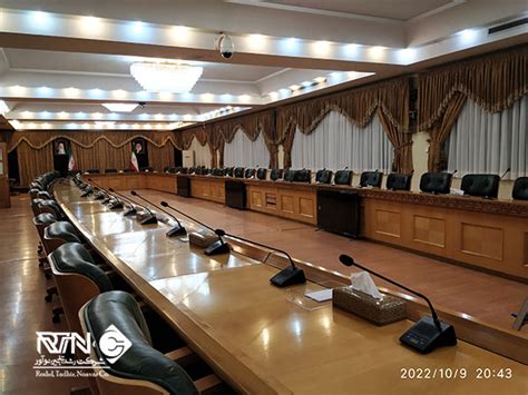 تجهیز سالن سخنگوی دولت نهاد ریاست جمهوری رشد تدبیر نوآور