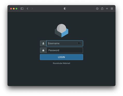 Roundcube — Nginx Unit