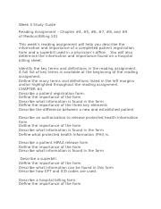 Comprehensive Medical Billing Study Guide Course Hero