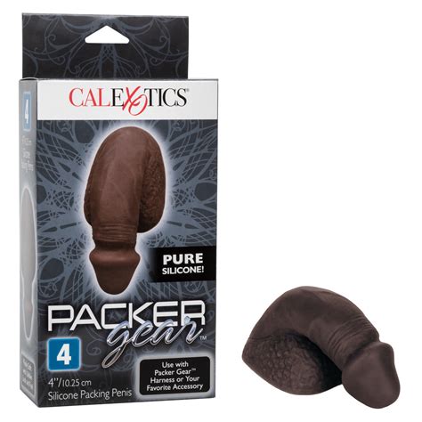Packer Gear 4 Silicone Packing Penis Black