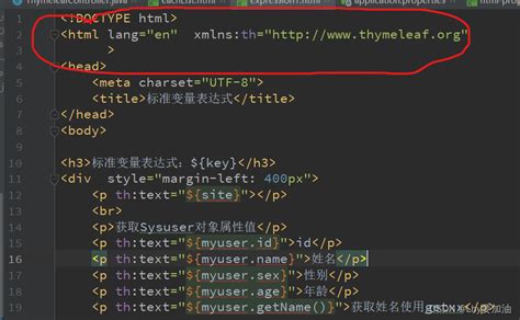 Idea使用thymeleaf开发时，thymeleaf对象总是有红色下波浪线问题thymleaf 表单关联对象 下面红线 Csdn博客