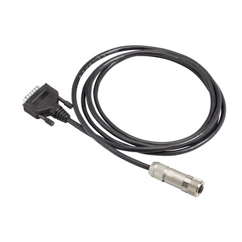 Modbus Shielded Cable M12 Connector Sub D15 2 M Cuny And Guerber