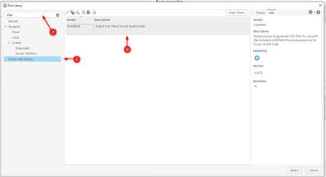 Solved How To Create Cnc File For Autodesk Fusion 360 Post Processor Utility In Vs Code