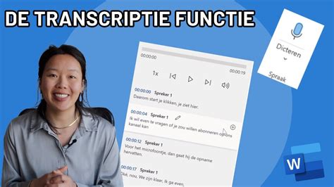 Van Spraak Naar Tekst Met De Transcriptie Functie Hoe Doe Je Dat Youtube