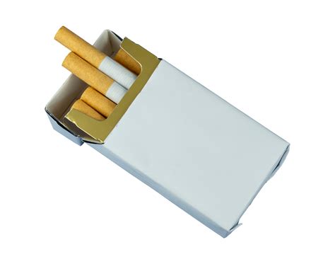 Pack Of Cigarette Box Mockup Isolated 34373670 Png