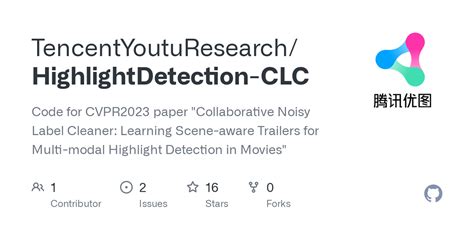 Github Tencentyouturesearch Highlightdetection Clc Code For Cvpr Paper Collaborative