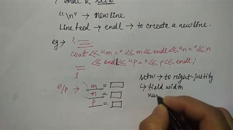 Manipulators In C Hindi C Lec 27 Niharika Panda Youtube