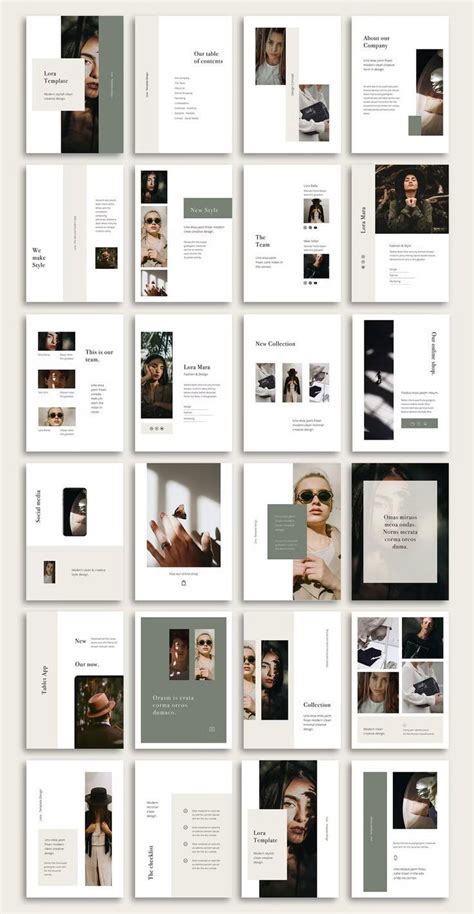 Stylish Simple Vertical Powerpoint Template Artofit