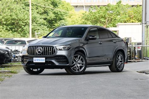 【奔驰gle轿跑 Amgamg Gle 53 4matic 轿跑suv侧前45度车头向左水平图片 汽车图片大全】 易车