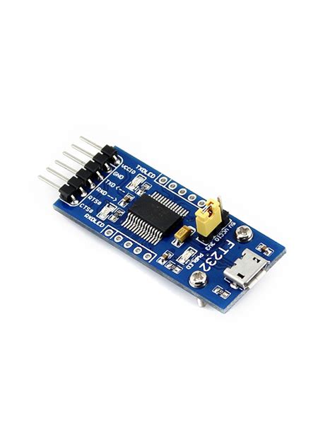 Waveshare Ft232 Module Ft232rnl Usb To Ttl Usb To Uart Serial Module With Micro Interface