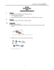 UNIT1 EET110 Lab 1 Pdf College Of Technology 2016 EET110 Electric Circuits I Lab 1
