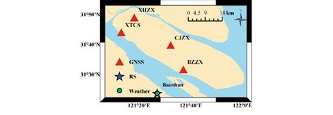 Distribution Of The Observation Stations Download Scientific Diagram