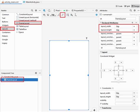 Layout FrameLayout
