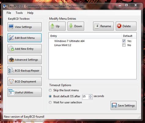 how to edit dual boot choice menu windows 7 forums