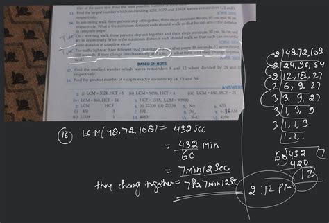 13 Find The Largest Number Which On Dividing 12519377 And 15628 Leaves