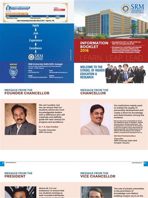 PDF SRM Brochure Pdf DOKUMEN TIPS