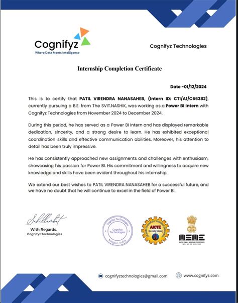 Cognifyztech Cognifyztechnology Internship Cognifyz Powerbi