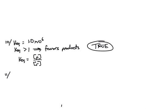 Solved Question 16 Equilibrium Constant Keq Of A Reaction Can Be