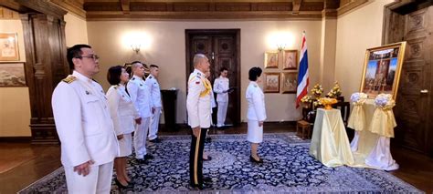 The Ceremony On The Conferment Of The Royal Decorations Royal Thai